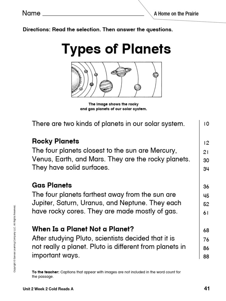 Types of Planets in Our Solar System | PDF | Planets | Solar System