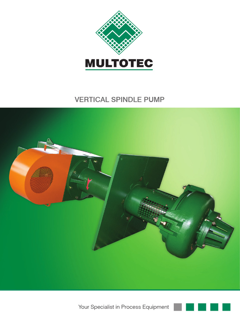 Vertical Spindle Pump: Your Specialist in Process Equipment | PDF ...