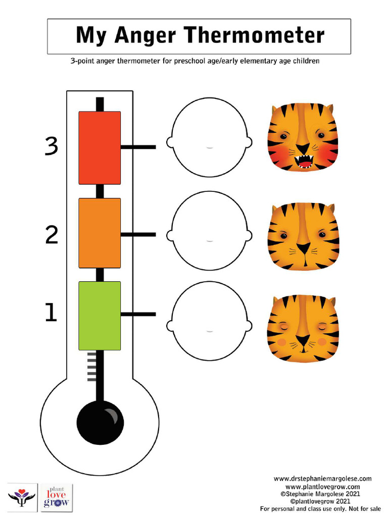 3 Point Thermometer Worksheet | PDF