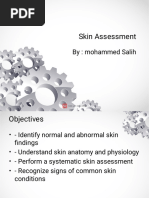 Nursing Skin Assessment Checklist | PDF