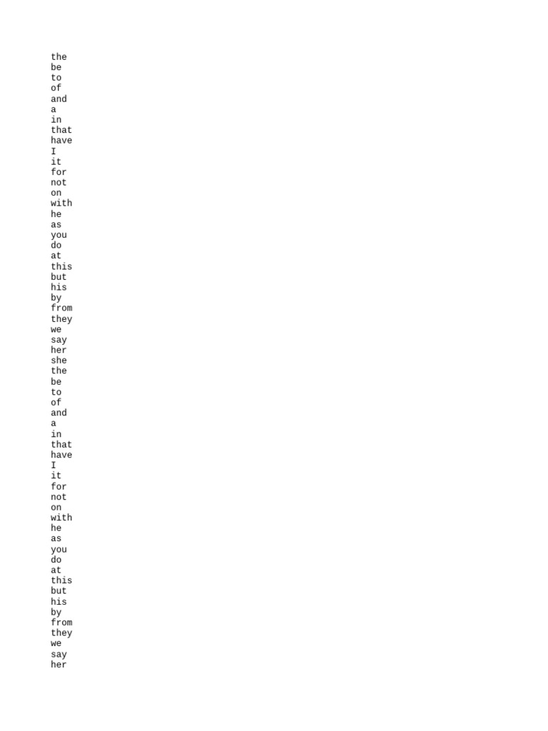 Top 5000 English Words | PDF