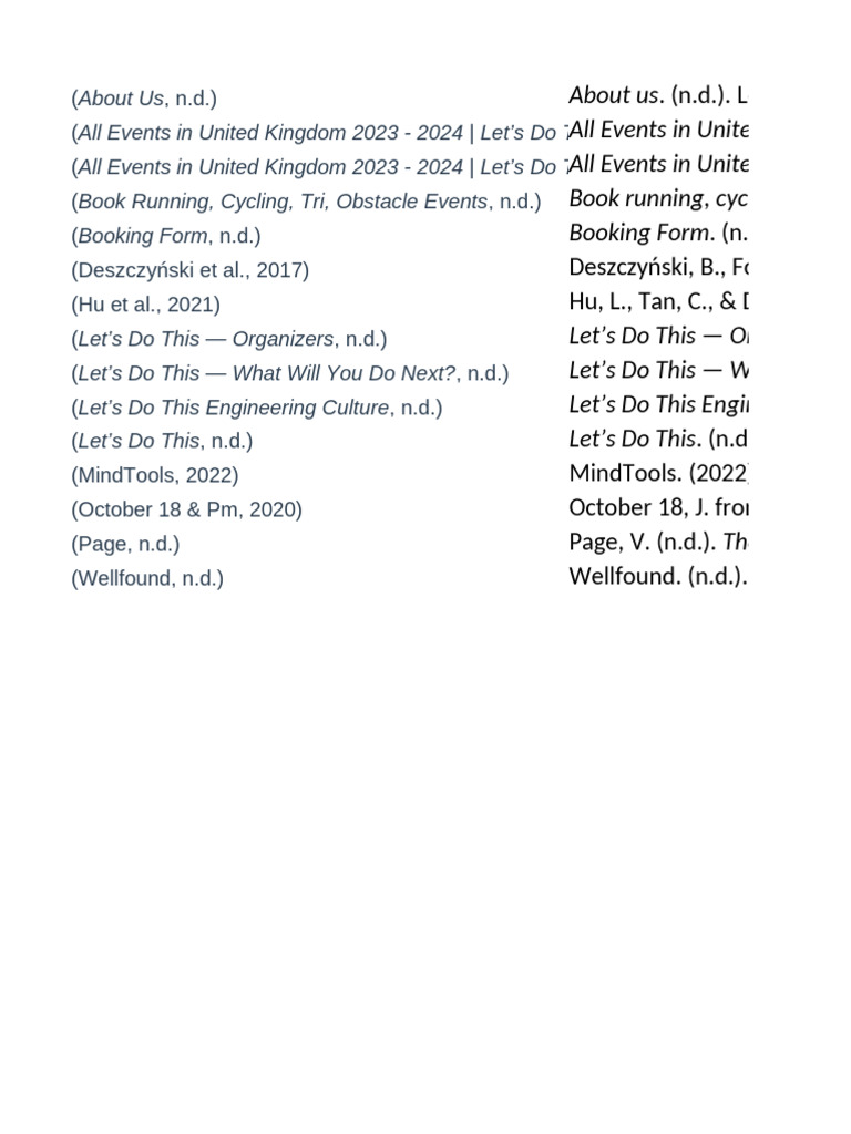 References Cw2 Marketing | PDF | Business