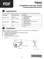 Rct100 Rt601 Manual | PDF | Electromagnetic Interference | Timer