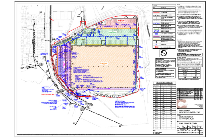 NOVUS REN 00 XX DR C 01101 - Surface Water Catchment Plan | PDF