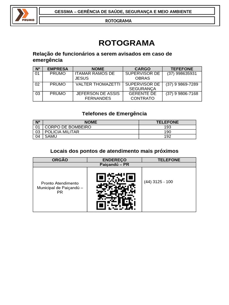 ROTOGRAMA PAIÇANDÚ | PDF