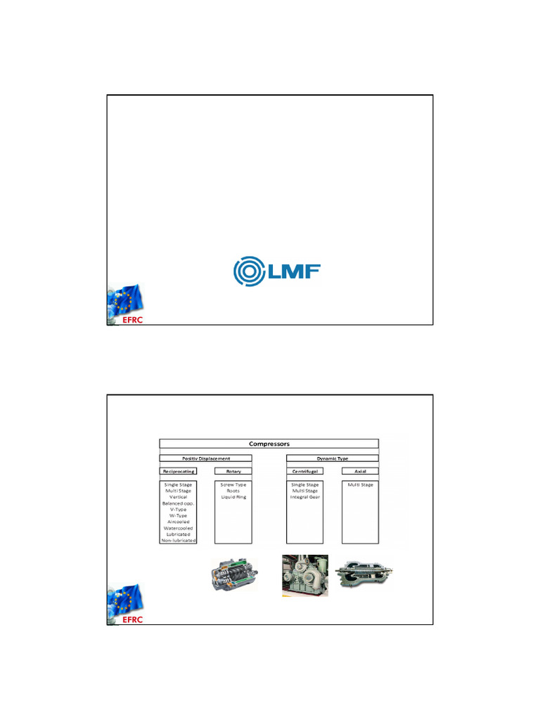 EFRC Design and Construction LMF Compressors | PDF | Piston | Pump