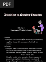 Presentation On Discipline | PDF