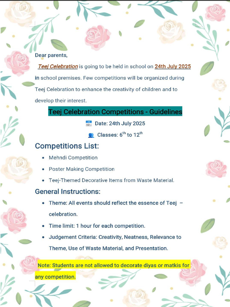 Teej Celebration | PDF