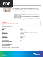 nnh4 65a r6h4 Product Specifications Comprehensive | PDF | Antenna ...