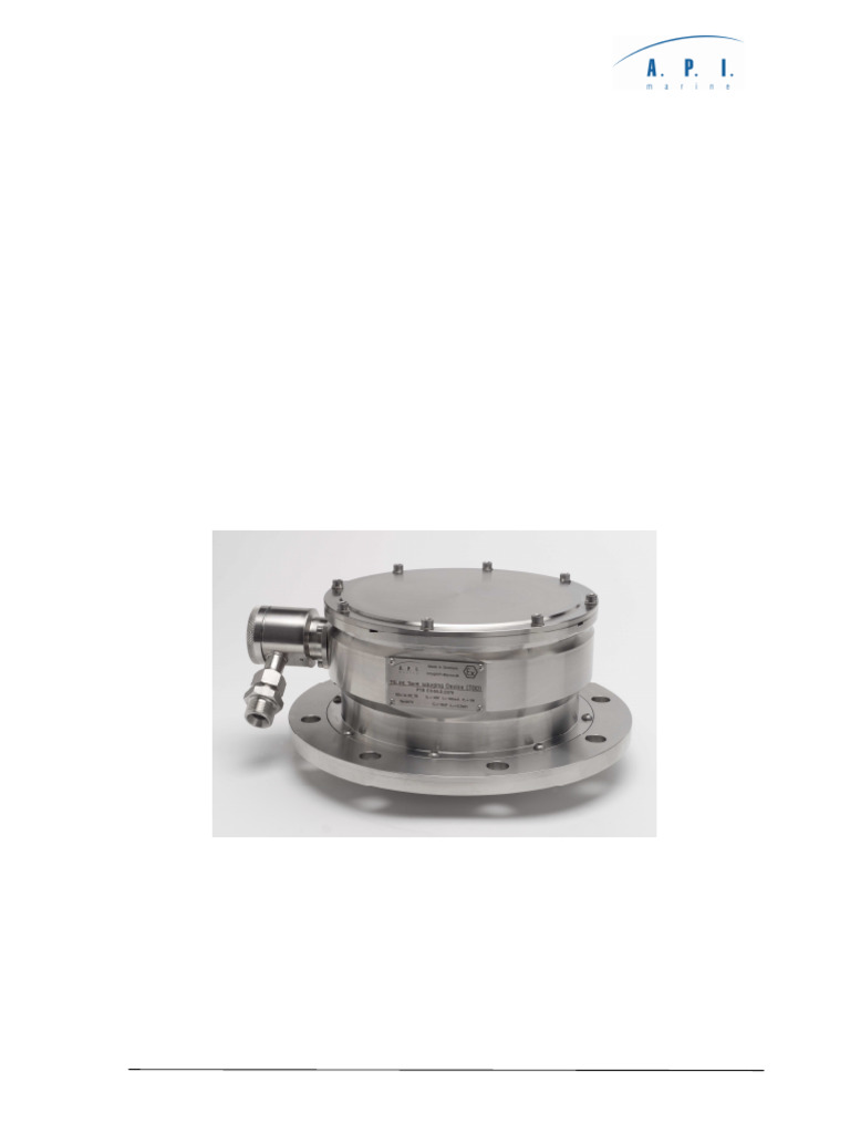 1_2009_04 TGD Series Tank Gauging Devices Operating Manual | PDF ...