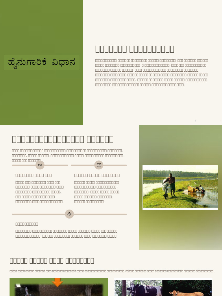 Kannada WELCOME Dairy Presentation | PDF