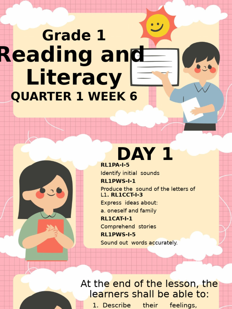 Reading and Literacy - WEEK6 | PDF