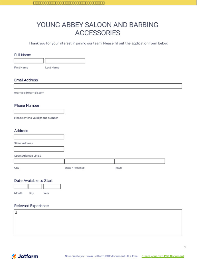 Young Abbey Saloon and Barbing Accessories | PDF