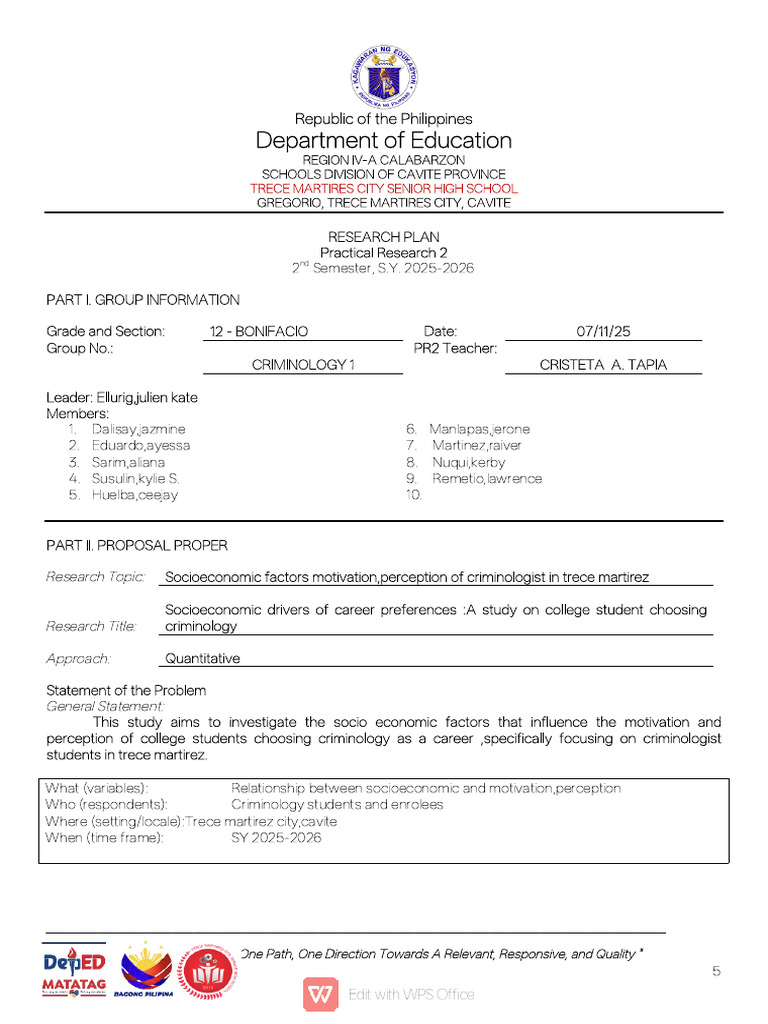 3is Research Plan Template Pr2 | PDF | Criminology | Psychology