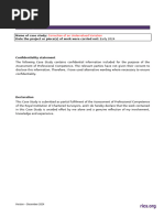 RICS Case Study Example Quantity Surveying | PDF | Ceiling | Retail