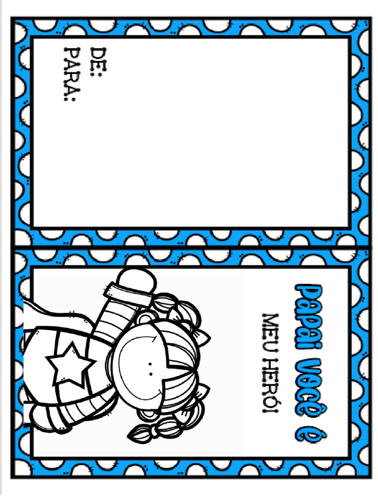 Kit Dia Dos Pais Herói - Compressed PDF | PDF