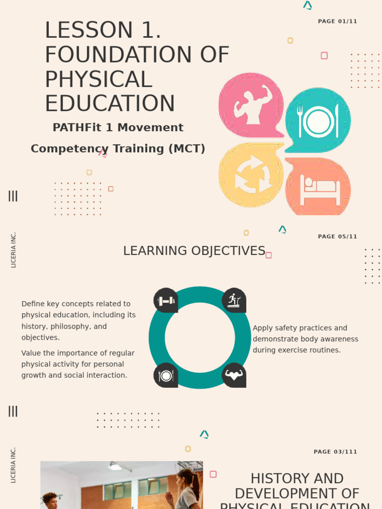 Lesson 1 PATHFIT 101 MCT | PDF | Physical Education | Physical Fitness