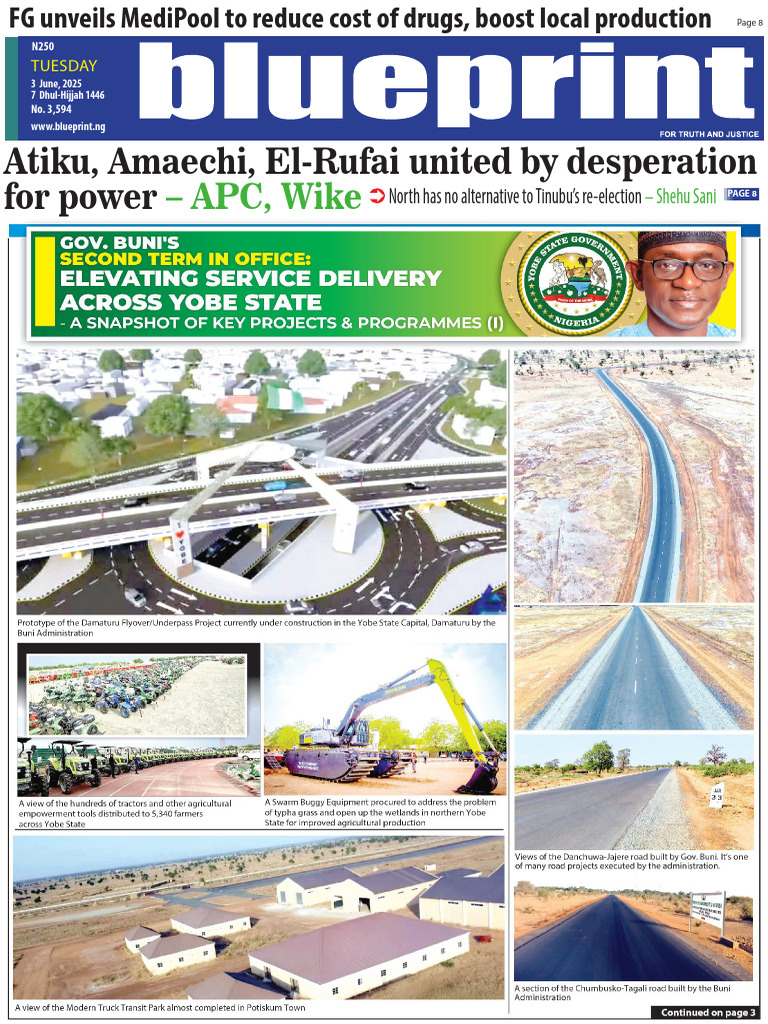 Blueprint EPaper 3rd June 2025 | PDF | Infrastructure | Taxes