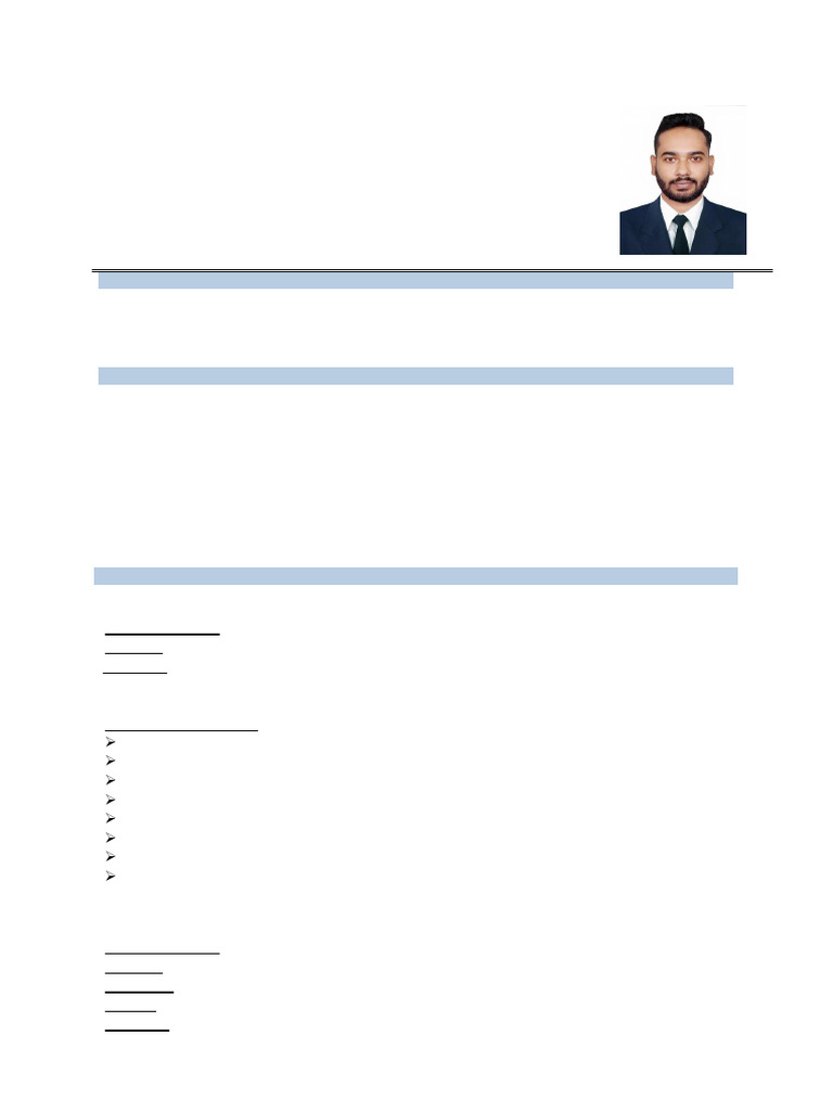 Md. Masud Rana CV | PDF