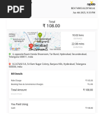 Ride Invoice for Shivam Singh | PDF | Invoice | Government Finances