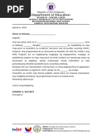 Parental Consent Form. Aral Program.... | PDF