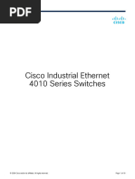Ie 4010 4s24p Datasheet | PDF | Network Switch | Computer Architecture