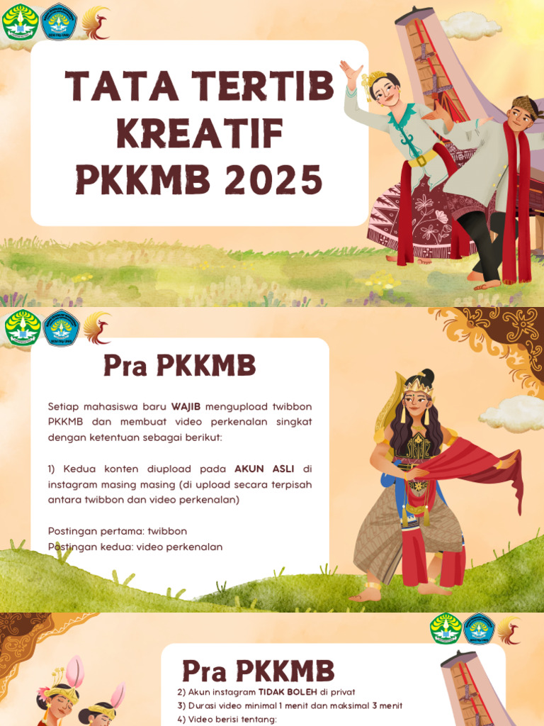 Tata Tertib PKKMB 2025 untuk Mahasiswa Baru | PDF