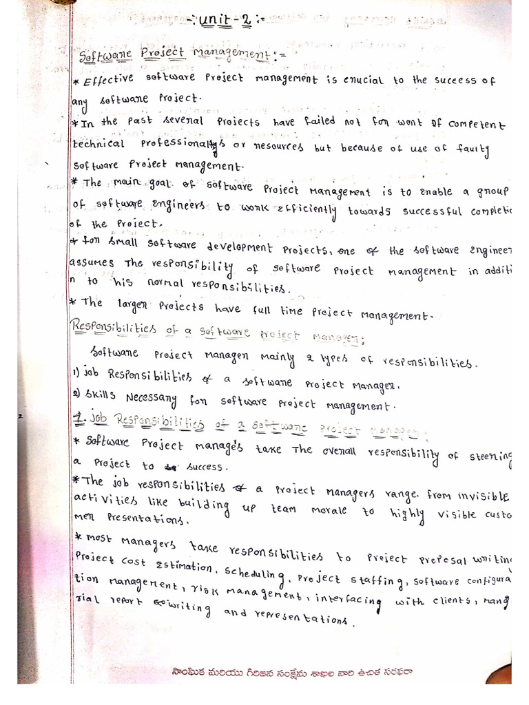 SE-Unit - 2,3,4,5,6 | PDF