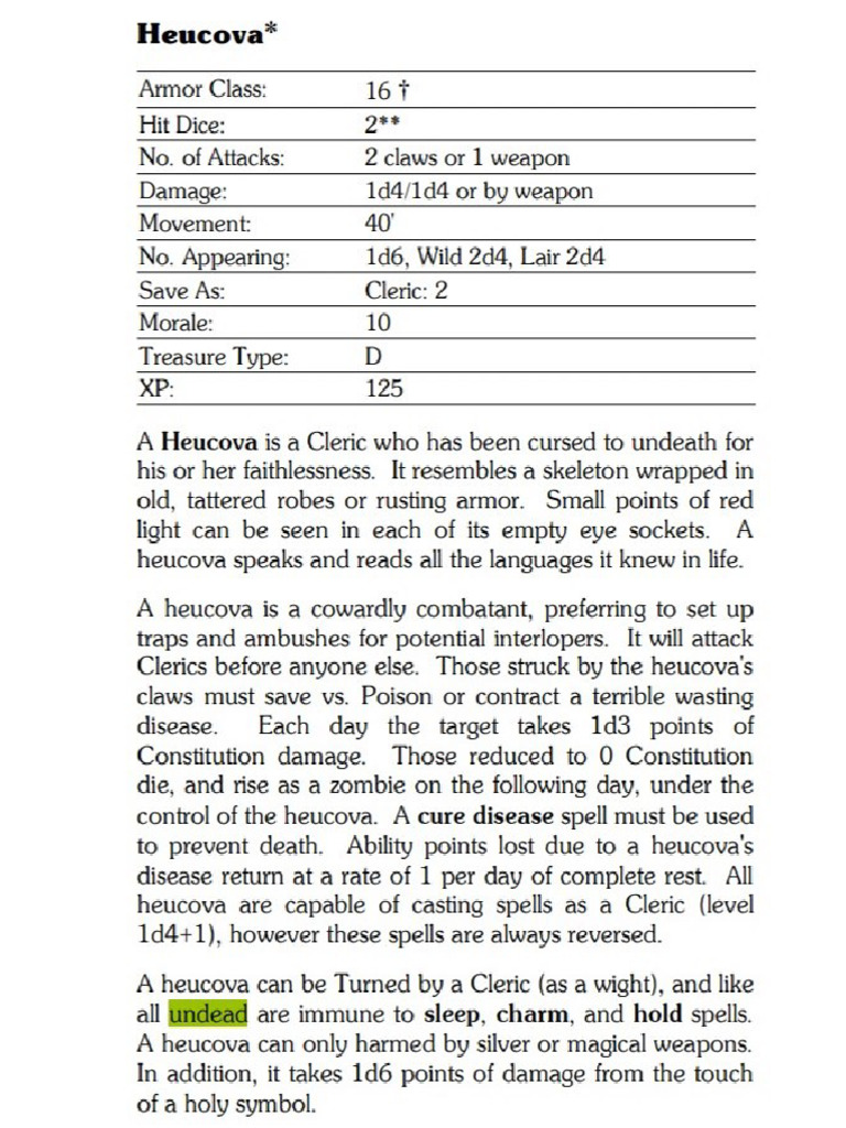 Raven Monsters | PDF