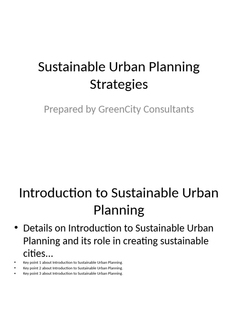 Smart City Planning Strategies | PDF | Sustainable City | City