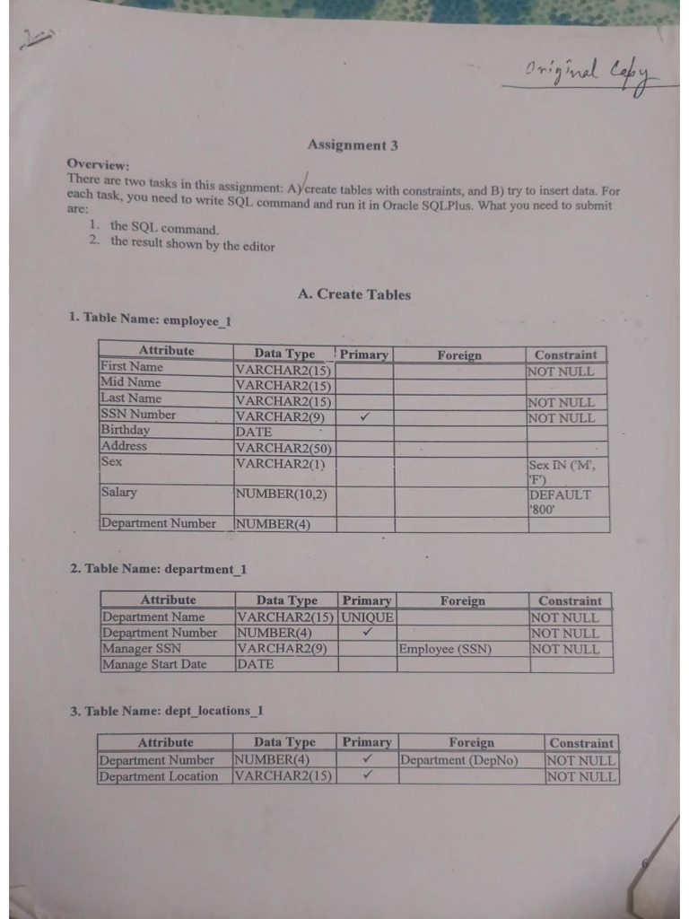 SQL Constraint Impose | PDF