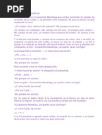 Cuento de la Cucarachita Martina | PDF | Alimentos