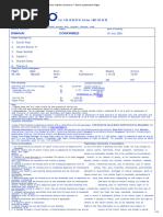 IndiGo Unaccompanied Minor Form | PDF