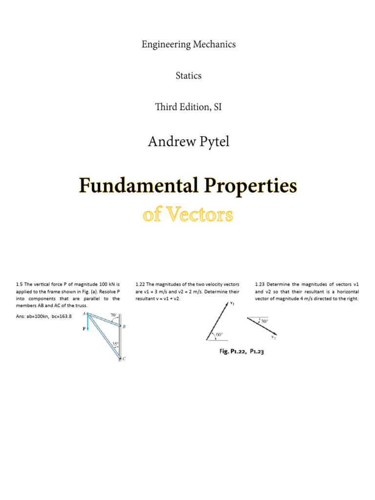 Resolving Forces In 3d Statics Pdf Force Euclidean Vector