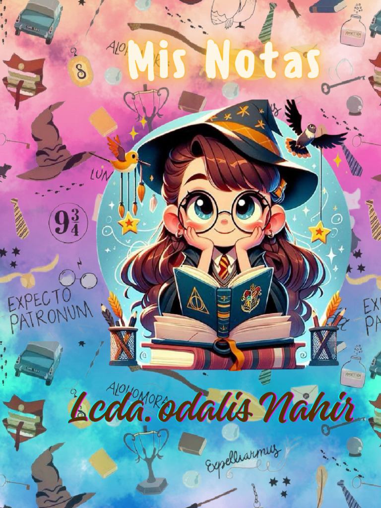 Portada de Cuaderno Escolar Lenguajes Infantil Capibara Arcoíris-1 | PDF