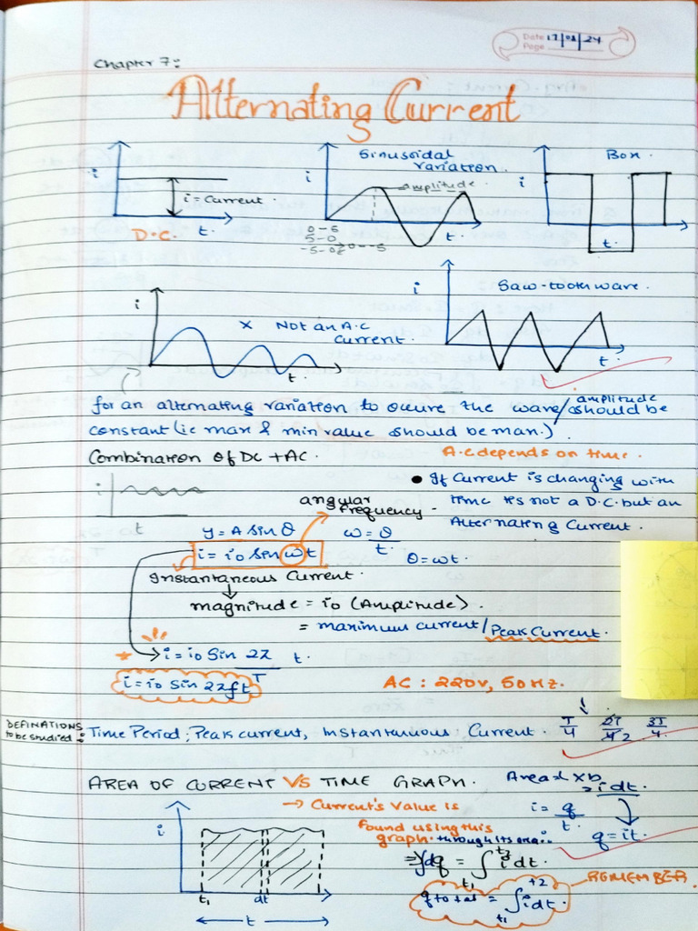 Alternating Current | PDF