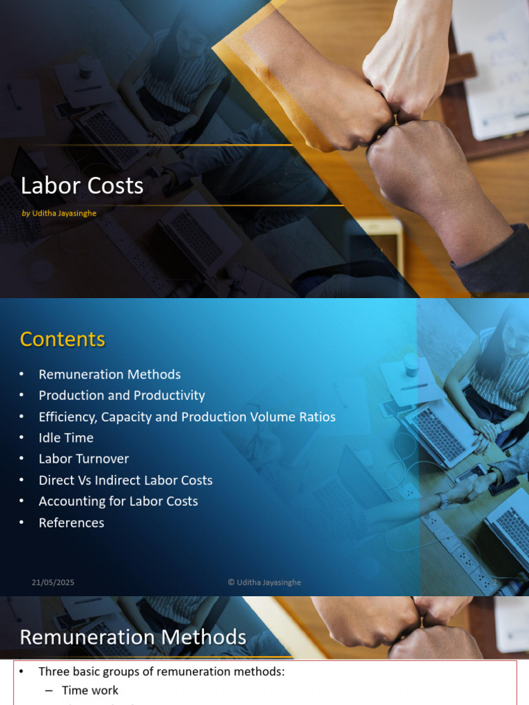 Understanding Labor Costs and Efficiency | PDF | Overtime | Piece Work