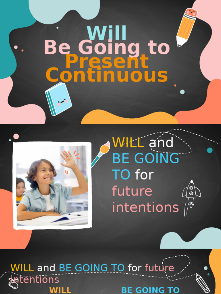 Will, Be Going To and Present Continuous | PDF