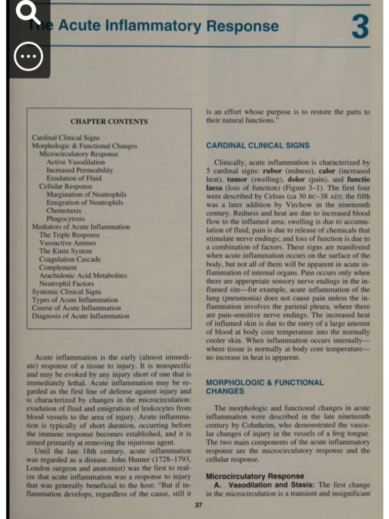 Acute and Chronic Inflammation - Compressed | PDF
