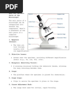 Microscope Parts & Functions Guide | PDF | Imaging | Microscopy