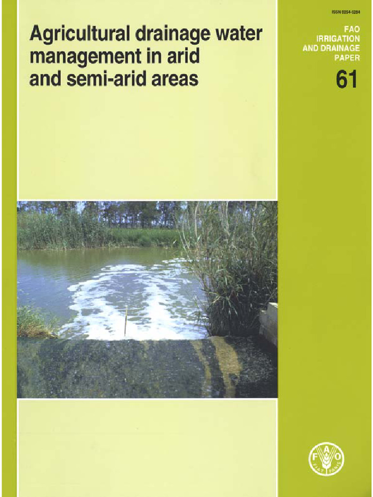 FAO-61 parte 1 | PDF | Water Resources | Transparent Materials