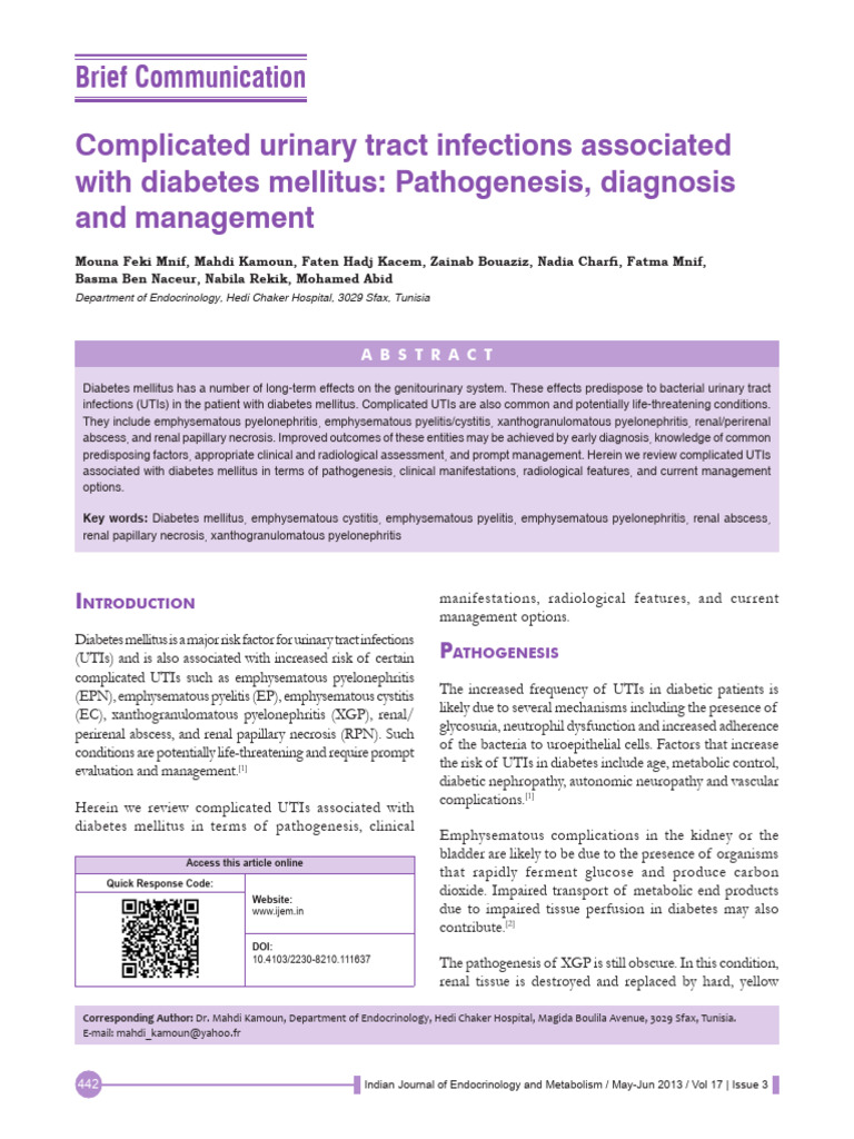 Complicated Urinary Tract Infections Associated.10 | PDF | Urinary ...