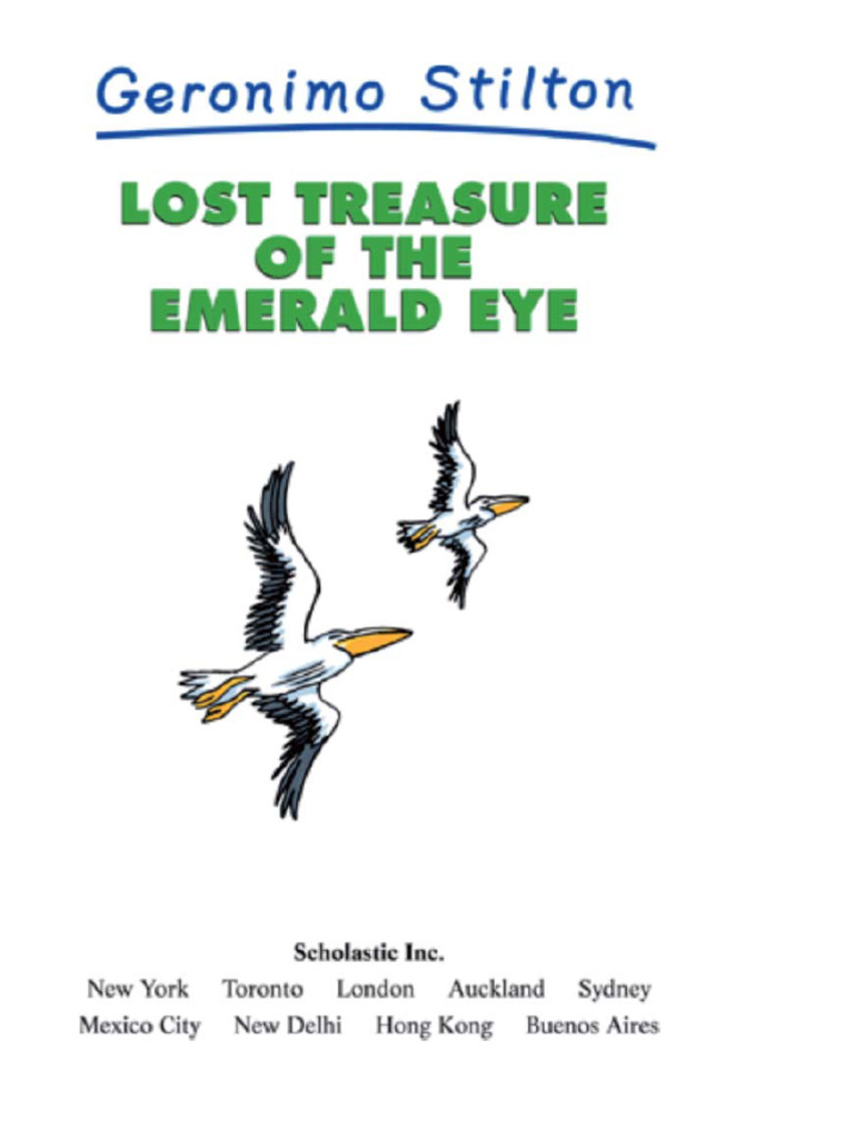 Geronimo Stilton - (Geronimo Stilton 01) - Lost Treasure of The Emerald ...