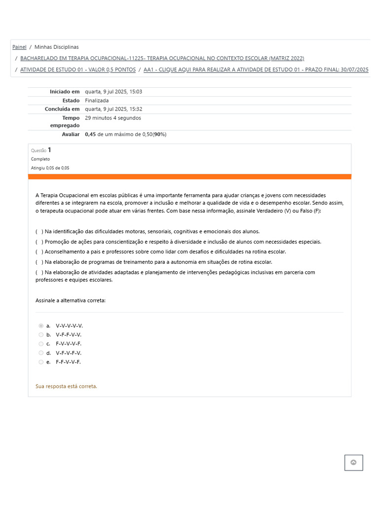 AA1 - CLIQUE AQUI PARA REALIZAR A ATIVIDADE DE ESTUDO 01 - PRAZO FINAL - 30 - 07 - 2025 ...