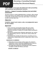 CTS-R Marking Criteria | PDF | Thought | Emotions