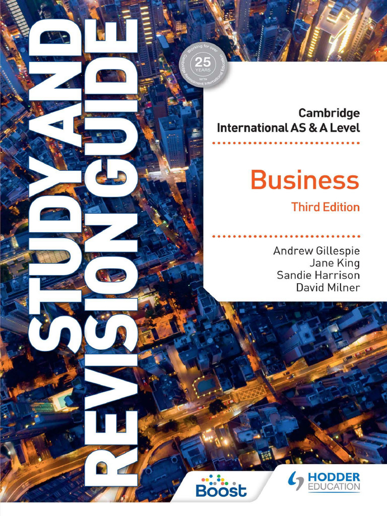 Cambridge International AS_A Level Business Study and -- Jane King ...