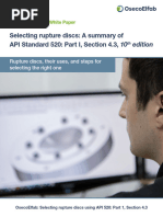 Rupture Disc-PSV Combination | PDF | Valve | Hydraulics