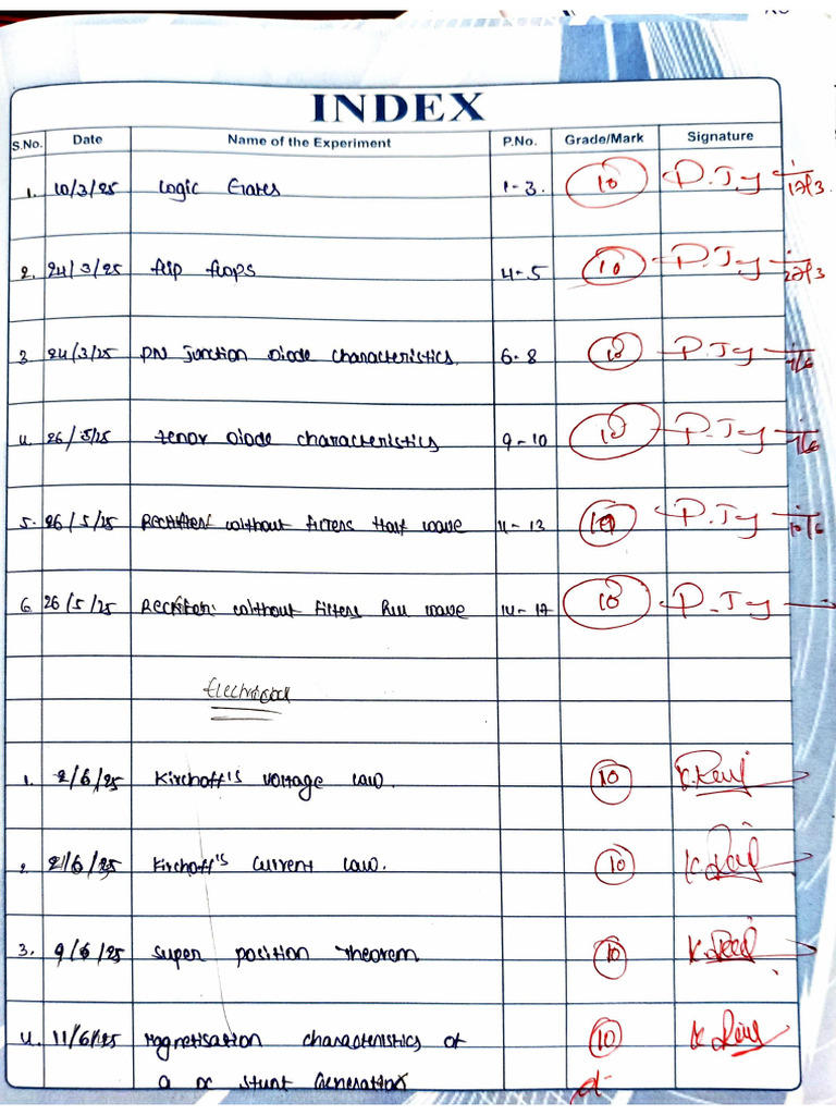 Beee Lab Experimentss | PDF