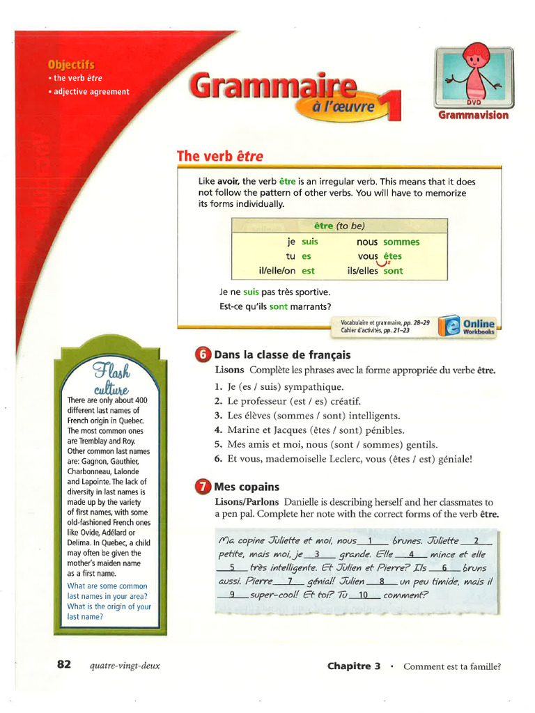 French 1A Pages 102 | PDF