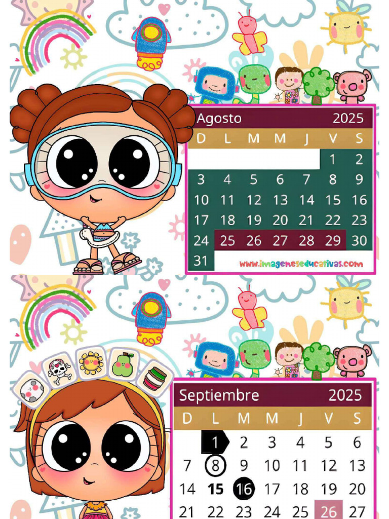 Calendario Animado | PDF